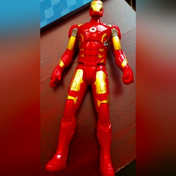 Marvel | Toys | Iron Man Action Figure Red And Yellow Talking Iron Men ...